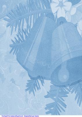 Blue Christmas Paper 4 - CUP354952_846 | Craftsuprint