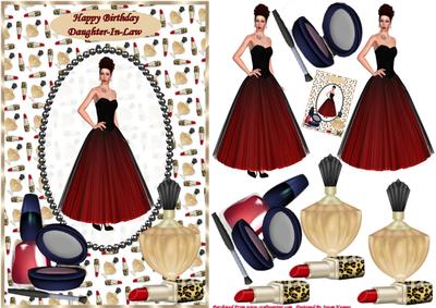 Getting Ready for a Night Out 4 - CUP536508_846 | Craftsuprint