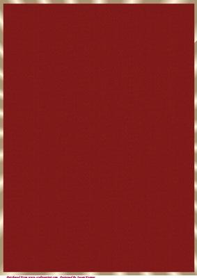 Dark Red Paper, with Border - CUP542075_846 | Craftsuprint