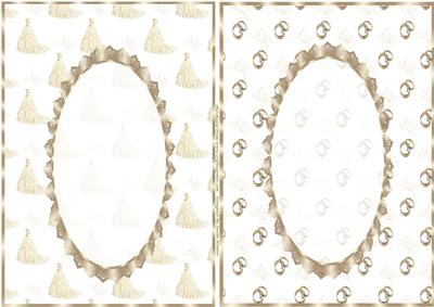 A5 Wedding Card Fronts - CUP632346_846 | Craftsuprint