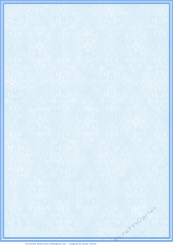 Shades Of Blue Swirls Paper - CUP849425_846 | Craftsuprint