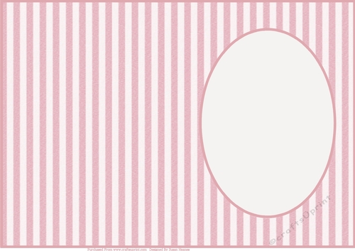 Shades Of Pink Stripes Insert - CUP855910_846 | Craftsuprint