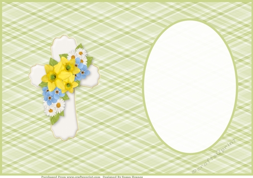 Happy Easter Greetings Insert - CUP963126_846 | Craftsuprint