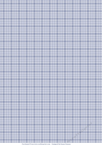 Blue And Grey Check Paper - CUP971506_846 | Craftsuprint