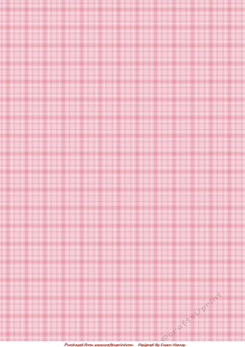 Red And White Check Paper - CUP974911_846 | Craftsuprint