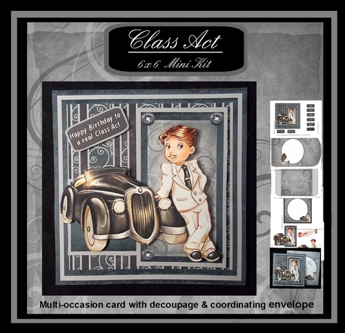Class Act Multi-occasion 6 x 6 Greeting Card Mini Kit - CUP1003299_2153 ...