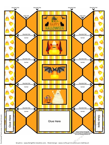 Fun Times Halloween Candy Cracker Box - CUP1076784_2153 | Craftsuprint