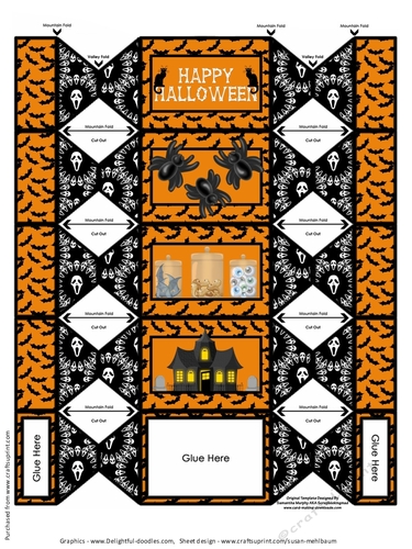 Scary Times Halloween Candy Cracker Box - CUP1076786_2153 | Craftsuprint