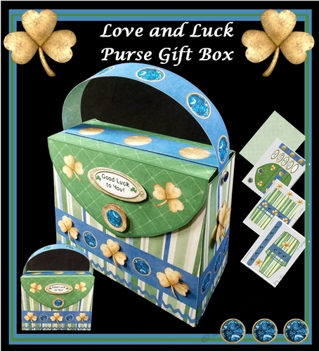 St, Patricks Day Love and Luck Purse Gift Box Mini Kit - CUP1093127 ...