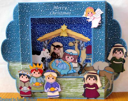 Nativity Diorama Card Kit - CUP276183_489 | Craftsuprint