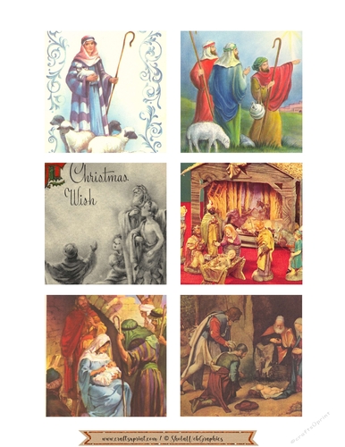 Christmas The Shepherds of Bethlehem Topper - CUP1136117_2329 ...