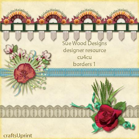 Cu4cu Cluster Borders for Designers - CUP597700_927 | Craftsuprint