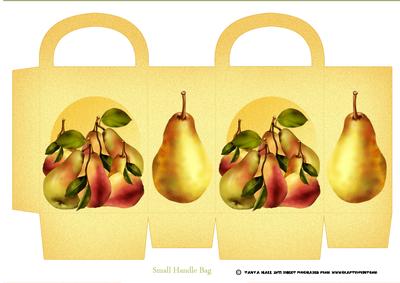 Birthday Pear Gift Bag - CUP278855_1446 | Craftsuprint