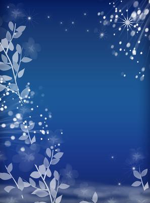 Floral Blue Backing Background Topper - CUP345753_1446 | Craftsuprint