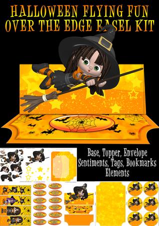 Halloween Flying Fun Over the Edge Easel Kit - CUP361187_1446 ...