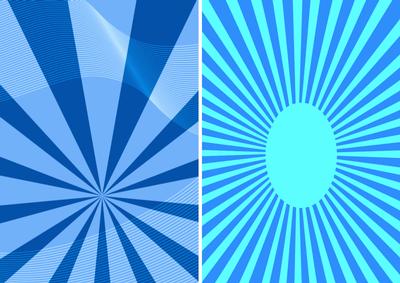 Two Blue Summer Backgrounds Rising Sun - CUP418203_1446 | Craftsuprint