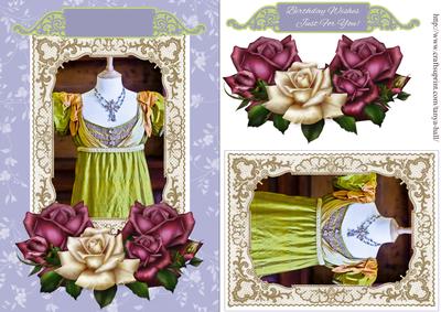 Regency Clothing Birthday Greeting Card - CUP449921_1446 | Craftsuprint
