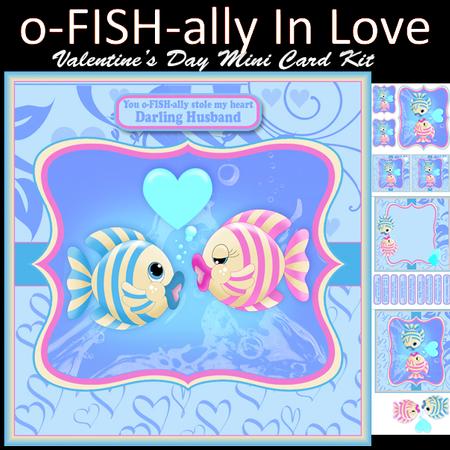 O-fish-ally Valentine's Greeting Card Mini Kit - CUP594933_1446 ...