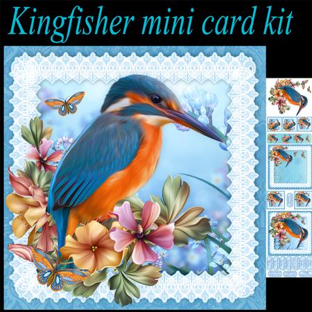 Kingfisher Birthday Mini Kit - CUP610897_1446 | Craftsuprint