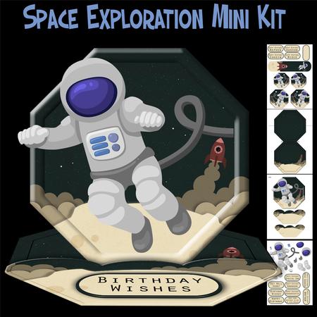 Space Exploration Shaped Mini Kit - CUP674799_1446 | Craftsuprint