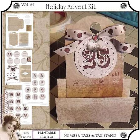 Christmas Advent Kit Vol 4 - CUP567229_1966 | Craftsuprint
