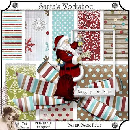 Santa's Workshop Papers Plus - CUP581998_1966 | Craftsuprint