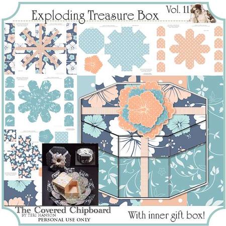 Exploding Treasure Box Vol 11 - CUP626131_1966 | Craftsuprint