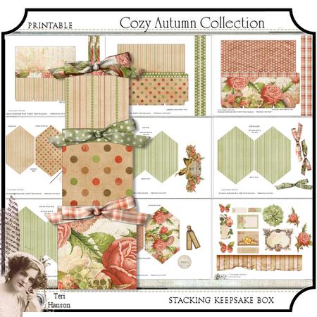 Cozy Autumn Stacking Keepsake Boxes - CUP646160_1966 | Craftsuprint