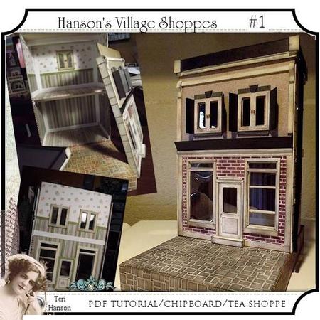 Hansons Village Tea Shoppe 3D Project - CUP669947_1966 | Craftsuprint