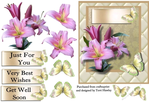 lily delight - CUP1213312_906 | Craftsuprint