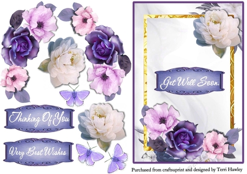 pretty in blue - CUP1329902_906 | Craftsuprint