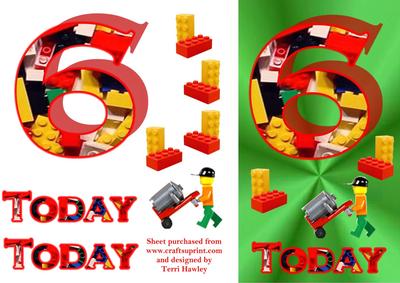 Lego 6 - CUP285580_906 | Craftsuprint