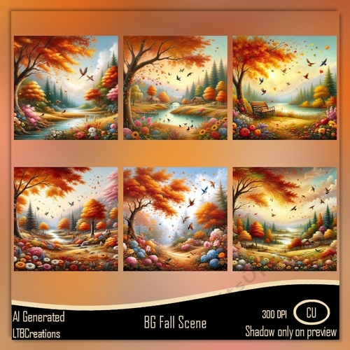 AI - Background Fall Scene - CUP1327128_124286 | Craftsuprint