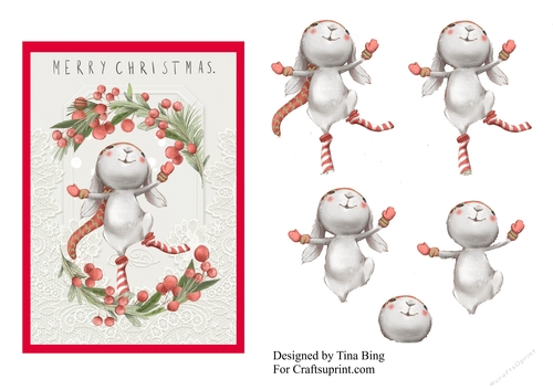 Jolly Rabbit - CUP1012128_2738 | Craftsuprint