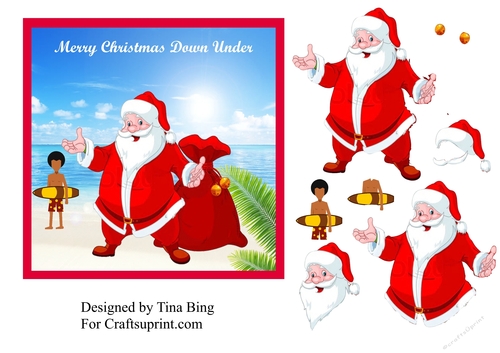 Christmas Down Under - CUP1014341_2738 | Craftsuprint