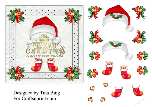 Christmas Santa Body - CUP1078220_2738 | Craftsuprint