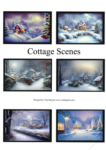 Cottage Scenes - CUP1187177_2738 | Craftsuprint