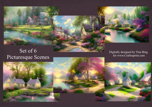 Picturesque Scenes - CUP1188785_2738 | Craftsuprint