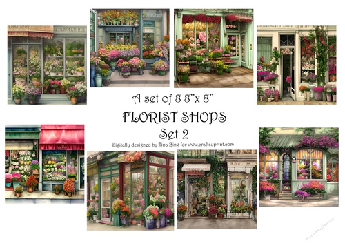 Florist shop set 2 - CUP1196743_2738 | Craftsuprint
