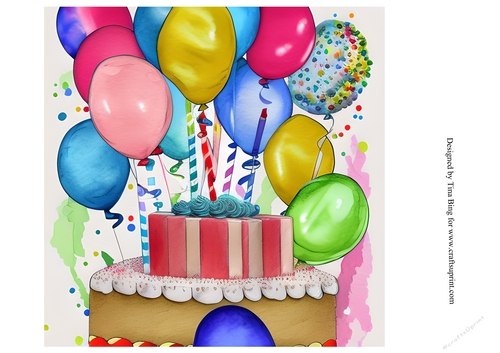 Birthday backing 6 - CUP1209814_2738 | Craftsuprint