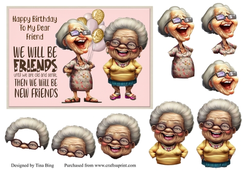 Old Friends - CUP1249552_2738 | Craftsuprint