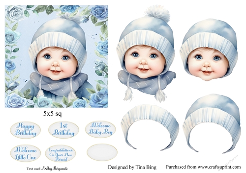 baby boy 4 - CUP1291956_2738 | Craftsuprint