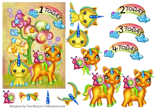 Unicorn Dream - CUP934543_2738 | Craftsuprint