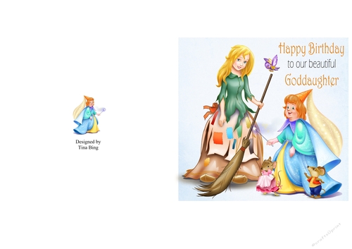 Cinderella Fairy Godmother Goddaughter - CUP958993_2738 | Craftsuprint