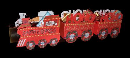 Santa's Christmas Express Train 3D Model Handcut - CUP422742_1929 ...