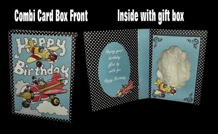 Birthday Plane Design No 1 Combi Card Box File - CUP705436_1929 ...