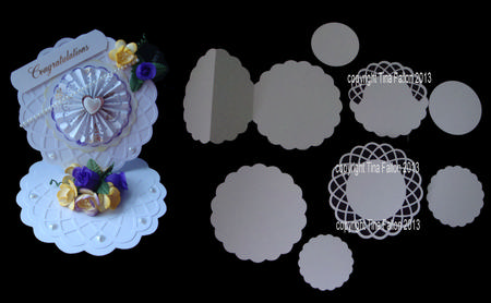 Round Easel Card No 1 File - CUP705974_1929 | Craftsuprint