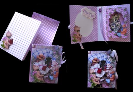 Girl And Bears Combi Card Box With Presentation Box - CUP706116_1929 ...