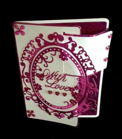 Buckle Card Basic Template - CUP706206_1929 | Craftsuprint