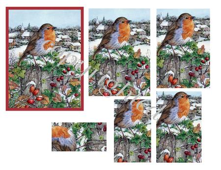 Christmas Robin Pyramids Print N Cut Cutting File - CUP706422_1929 ...